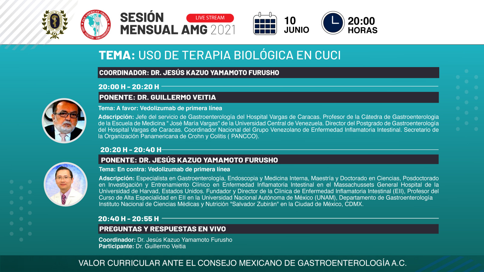 Sesión Mensual Junio 2021: AMG-PANCCO | Asociación Mexicana de ...