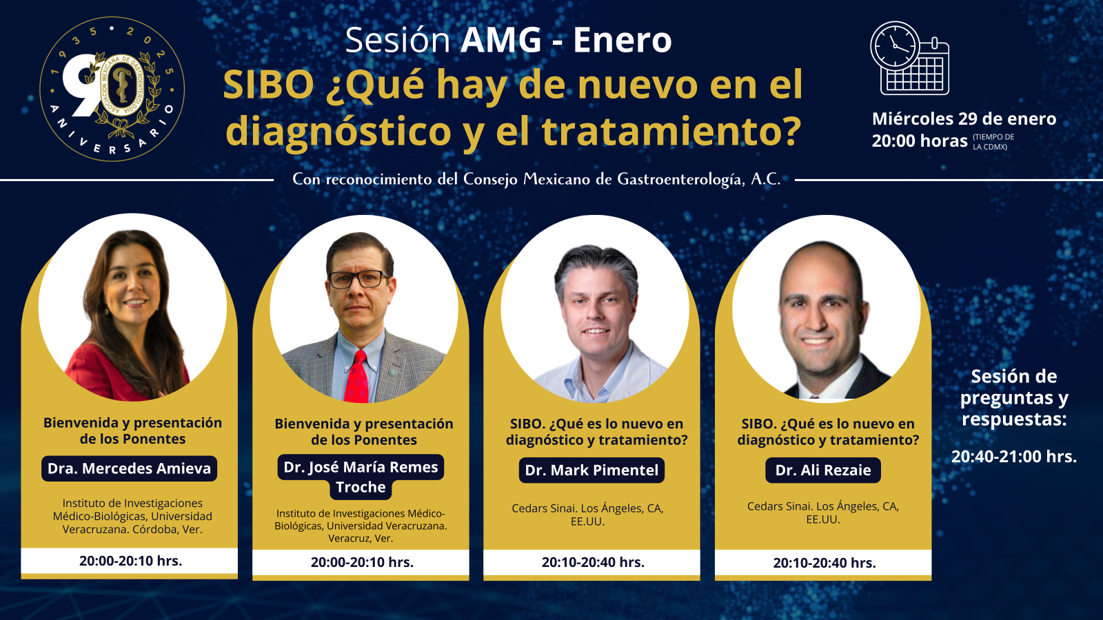 Sesión Mensual Enero 2025: SIBO ¿Qué hay de nuevo en el diagnóstico y ...